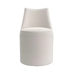 CARACOLE Barrel Roll Dining Chair - Ivory