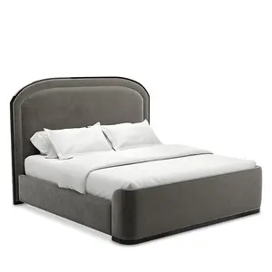 CARACOLE Wanderlust Bed, Queen - Pewter - Fabric: -cc