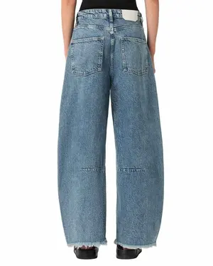 ALLSAINTS Payton Crop High-rise Jeans - Vintage Indigo