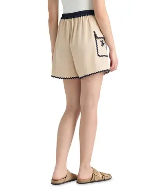 NVLT Embroidered Skort
