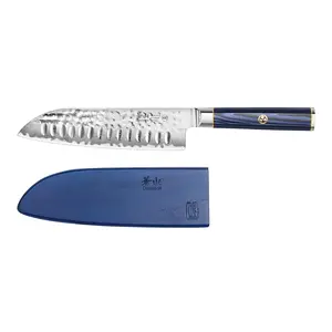 CANGSHAN 7 Santoku Knife - Blue