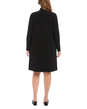 Karen Kane Plus Zip Up Travel Dress