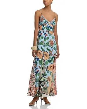 Italian Made Floral Maxi Dresses
