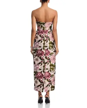 MILLY Ella Jacquard Maxi Dress
