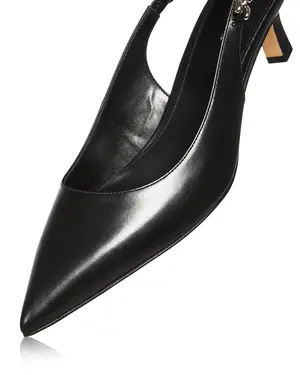 Michael Kors Marcia Kitten Heel Slingback Pumps