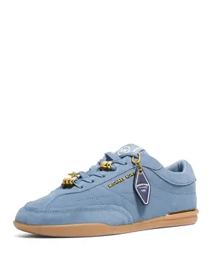 Michael Kors Nolan Lace Up Sneakers - Chambray