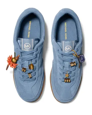 Michael Kors Nolan Lace Up Sneakers - Chambray