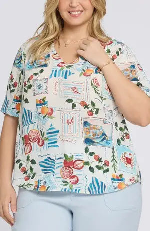 Nydj Floral Blouses