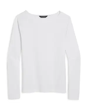 Vineyard Vines Boat Neck Tee - White