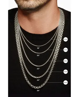 David Yurman Box Chain Necklace - Black