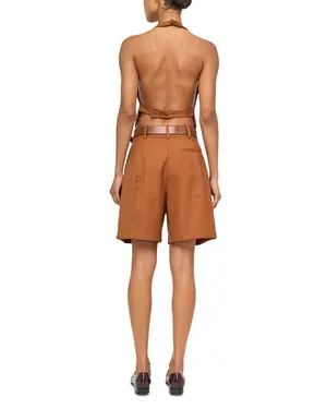 Ronny Kobo Andora Pleated Shorts