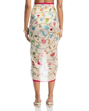 Echo Charmed Sarong Swim Cover-up