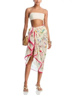 Echo Charmed Sarong Swim Cover-up