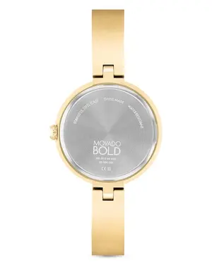 Movado Bangle Watch 28mm - Gold