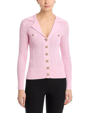 Generation Love Charlotte Pointelle Rib Cardigan