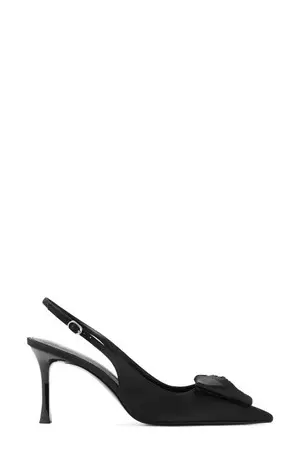 Mango Pointed Toe Slingback Pumps