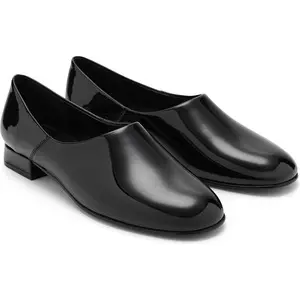 Mango Patent Faux Leather Flats