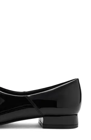 Mango Patent Faux Leather Flats