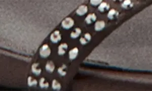 Mango Embellished Ankle Strap Sandal