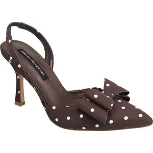French Connection Betti Bow Slingback Heel - Brown