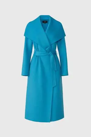 Mackage Mai Double-face Wool Wrap Coat - Army