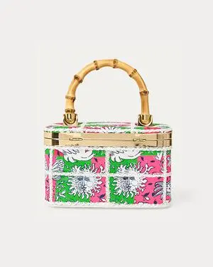 Lilly Pulitzer® Millie Bamboo Top Handle Bag
