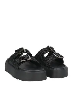 Casadei Sandals In Synthetic Material - Black