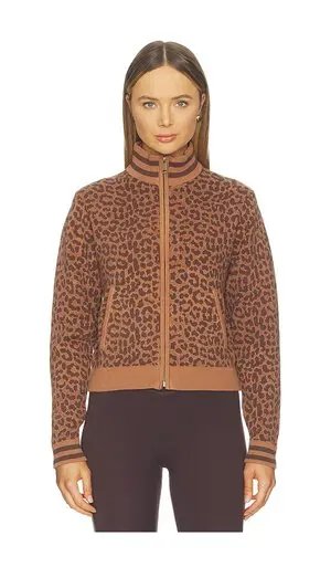 The Upside Malawi Margot Knit Jacket - Brown
