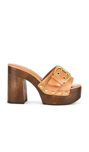 Schutz Irie Platform Sandal - Earth Clay