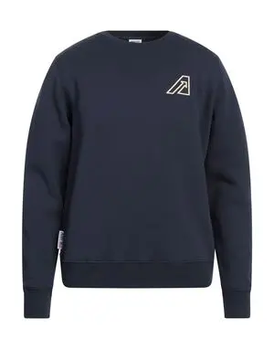 AUTRY Cotton Fleece Sweatshirt - Blue