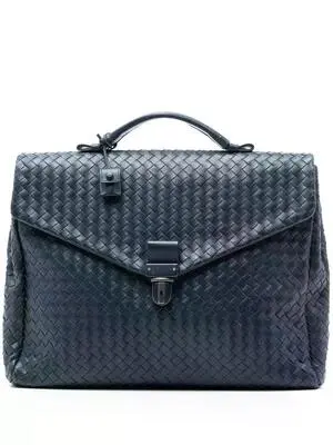 Bottega Veneta Silver Tone Travel Bags For Women
