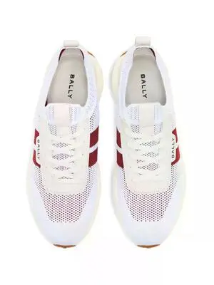 Bally Outline Striped Sneakers