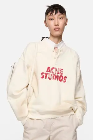 Acne Studios Fleece Logo Sweatshirt