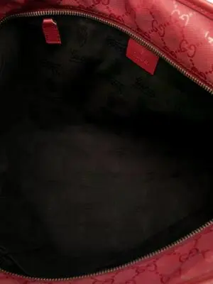 Gucci Medium Gg Imprime Tote Bag - Red