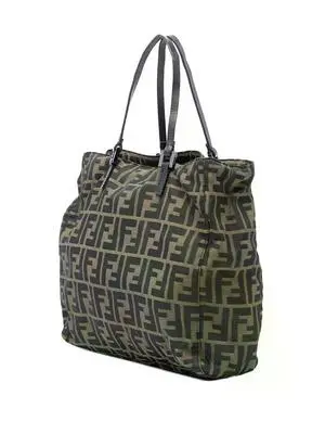 Fendi Zucca Canvas Tote Bag