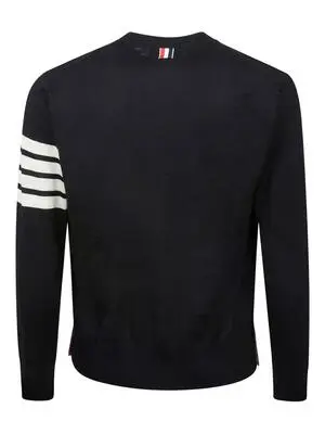 Thom Browne Four-stripe Long-sleeve Sweater