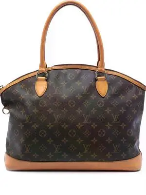 LOUIS VUITTON 2006 Monogram Lockit Horizontal Handbag