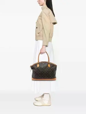 LOUIS VUITTON 2006 Monogram Lockit Horizontal Handbag