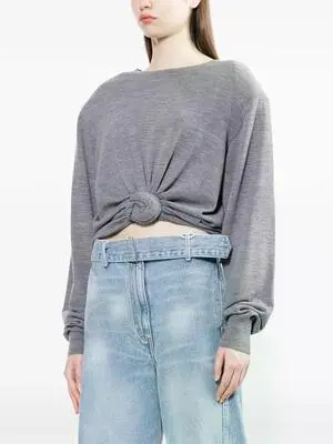 Magda Butrym Long-sleeved Jumper - Grey