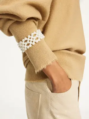 BY MALENE BIRGER Chakie Faux Pearl Cuffs