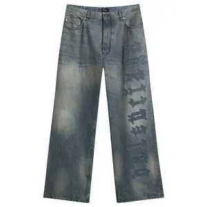 Balenciaga Logo Jeans For Men
