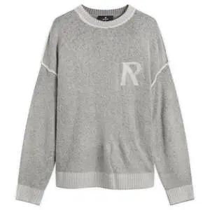 REPRESENT Lightweight Alpaca Knit Jumper - One-color