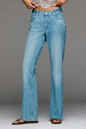 PILCRO Low-rise Relaxed Straight Jeans