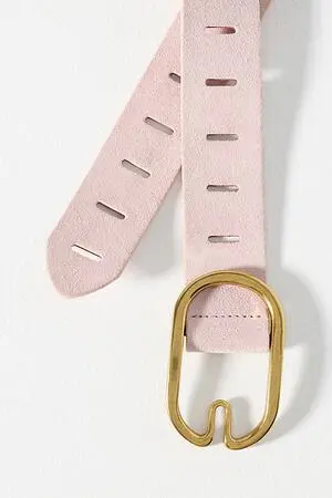 Anthropologie Adjustable Notch Leather Belt