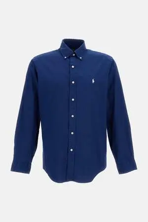 Polo Ralph Lauren Camicia In Twill - Blu