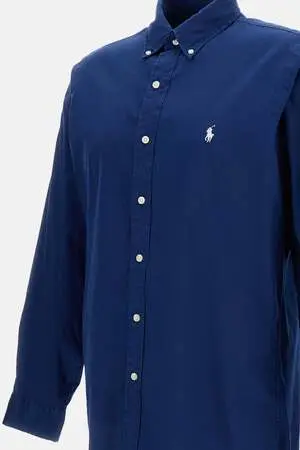 Polo Ralph Lauren Camicia In Twill - Blu