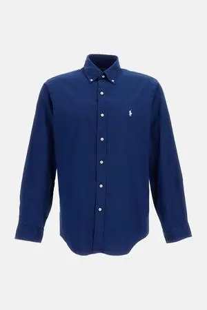 Polo Ralph Lauren Shirt In Twill - Blue