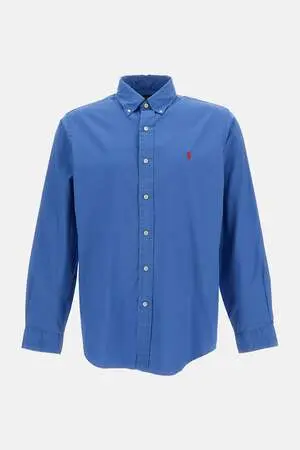 Polo Ralph Lauren Shirt In Twill - Blue