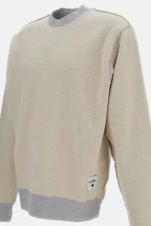 ARTE ANTWERP Felpa Girocollo Reversibile - Grigio