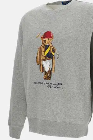 Polo Ralph Lauren Teddy Bear Fleece Sweatshirt - Grey